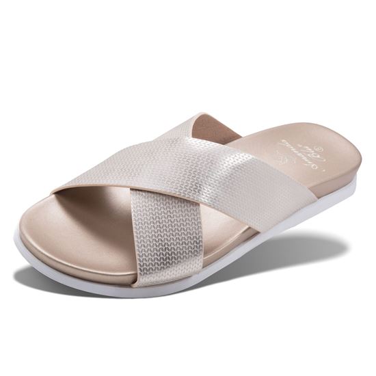 Victoria Slide – Chocolate Tulip